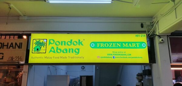 Fabric Lightbox Signage | SignageMaker.Sg Singapore